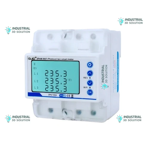 Sinotimer DTS6619 3-Phase Digital Energy Meter 100A | WiFi IP-Based ...